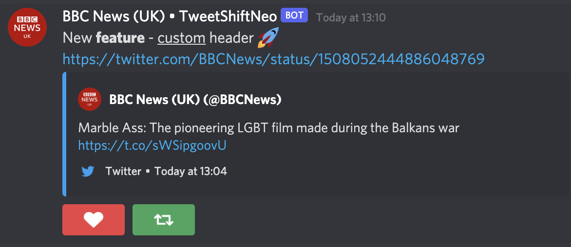 How Tweets can be displayed | TweetShift Help